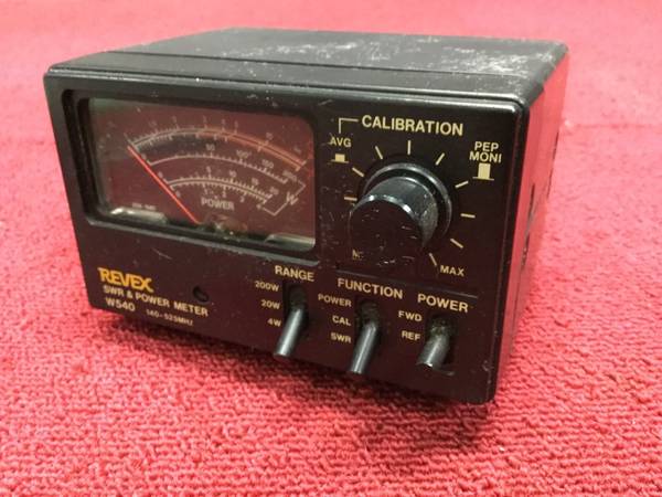 REVEX W540 POWER & SWR METER 現状品(その他)｜売買されたオークション情報、yahooの商品情報をアーカイブ公開 ...