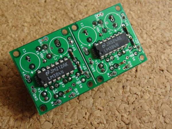LM384小型ステレオ電流帰還アンプ 66x36mm 基板完成品(その他)｜売買されたオークション情報、yahooの商品情報をアーカイブ公開 ...