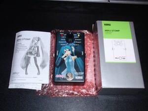 KORG MIKU STOMP(その他)｜売買されたオークション情報、yahooの商品情報をアーカイブ公開 - オークファン（aucfan.com）