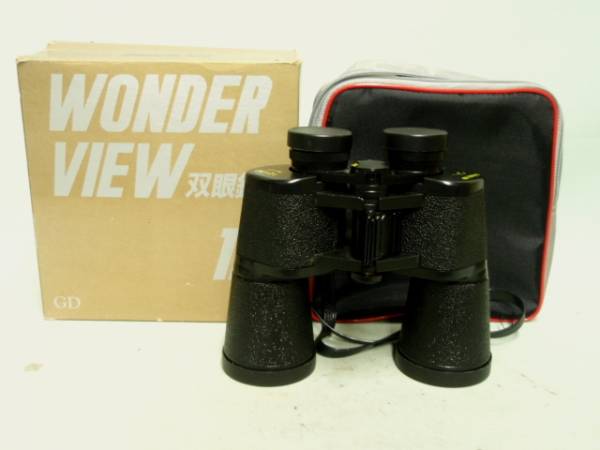 WONDER VIEW双眼鏡 BINOCULARS 12×50ケース箱付(双眼鏡)｜売買されたオークション情報、yahooの商品情報を ...