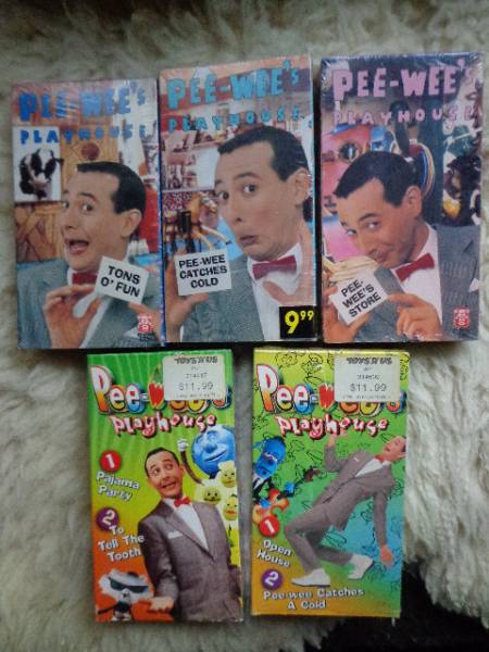 PEE-WEE'S PLAY HOUSE VHS ピーウィ―ハーマン VHS 5Pset(その他)｜売買されたオークション情報、yahooの商品情報をアーカイブ公開 - オークファン ...