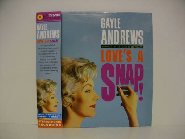 帯付紙ジャケCD GAYLE ANDREWS ゲイル アンドリュース/LOVE'S A SNAP LPTIME(ボーカル)｜売買された ...