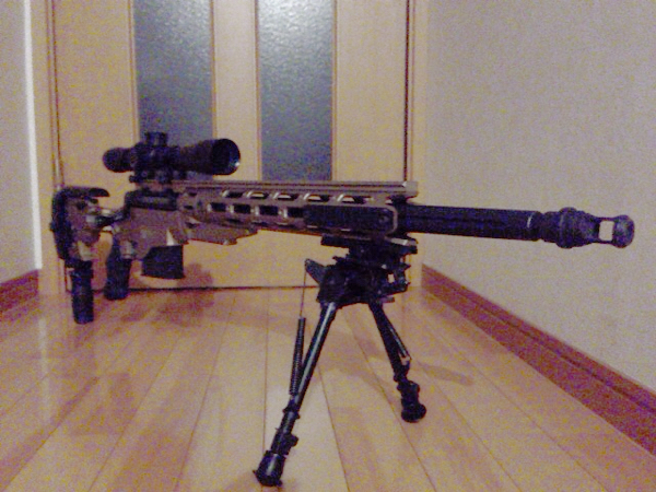 ARES XM2010 MSR 338 カスタム フルセット バイポッド 等 vsr(エアガン)｜売買されたオークション情報、yahooの商品 ...