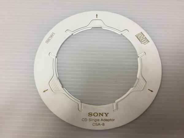 SONY CD シングル アダプタ CSA-8 ソニー 8cm→12cm シングルをアルバム/マキシサイズに 2/3(CD)｜売買された ...