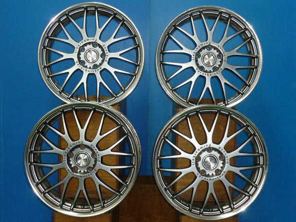 H759 鍛栄舎 TWS 鍛造 レーツェル G04 19×8J +44 5H-114.3 SAI HS プリウスα アルファード クラウン ...