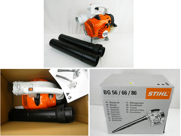 STIHL スチール BG56 コンパクト エンジン ブロワー クリーニングマシン(送風機、ブロワ)｜売買されたオークション情報、yahooの ...