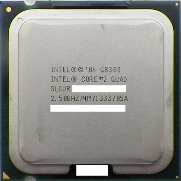 1円 INTEL Core 2 Quad Q8300 2.50GHz SLGUR LGA775(Core2)｜売買されたオークション情報 ...