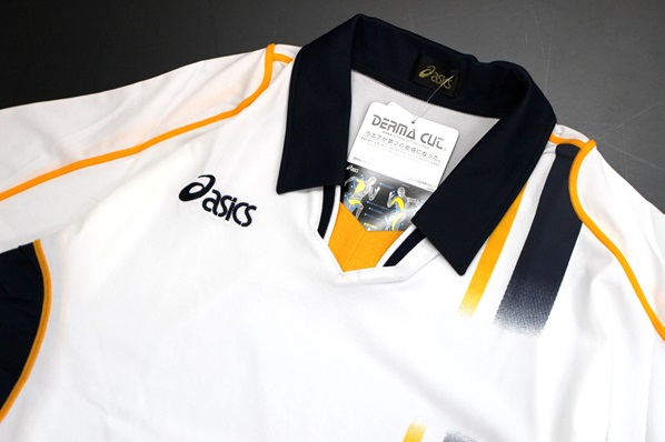 アシックス asics 日本製 サイバードライ DERMACUT 3Dから4Dへ 4次元アパレル製品 プラシャツ 白 XW126501501N ...