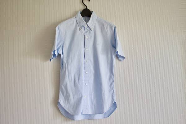 SCYE BASICS シャツ ブルー 半袖 サイズ36(男性用)｜売買されたオークション情報、yahooの商品情報をアーカイブ公開 - オークファン（aucfan.com）