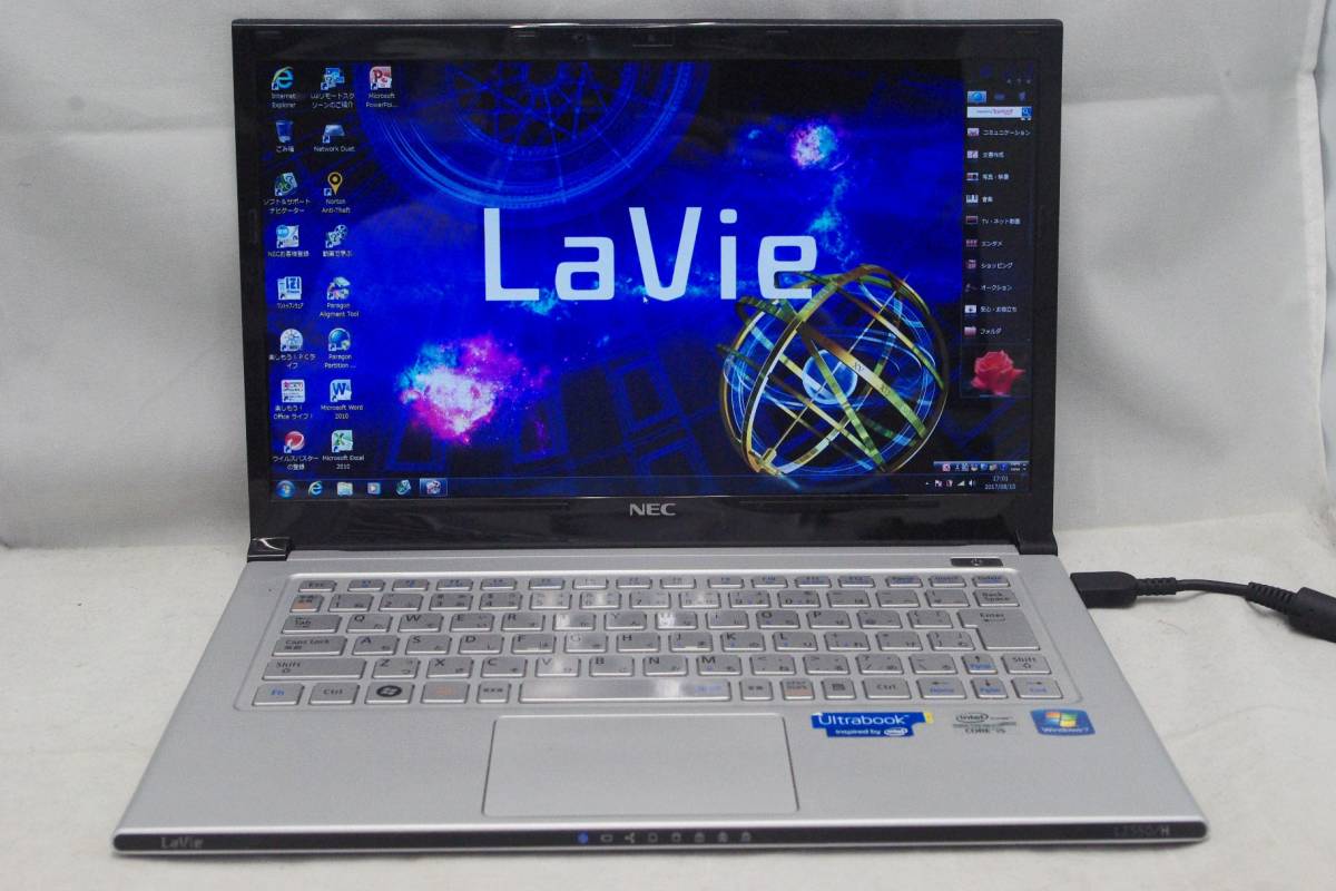 NEC PC-LZ550/HS Windows7 Corei5/4G/SSD128GB/ Office2010 管9351(12インチ ...