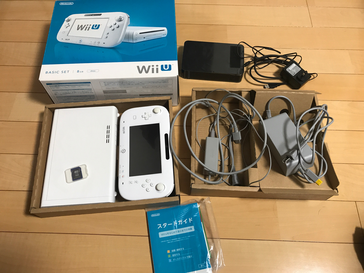1円スタート 極 任天堂 Wii U BASIC SET 1TB外付けHDD SDカード 3点セット(Wii U本体)｜売買されたオークション ...