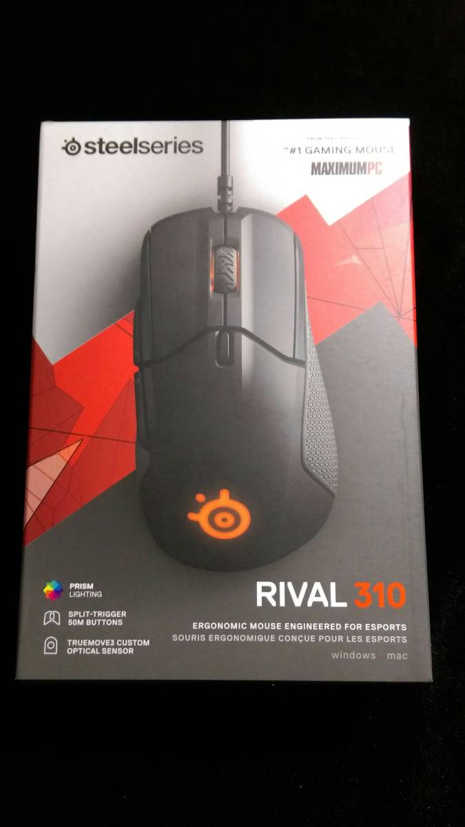 SteelSeries ゲーミングマウス Rival 310 ほぼ(その他)｜売買されたオークション情報、yahooの商品情報をアーカイブ公開 - オークファン（aucfan.com）