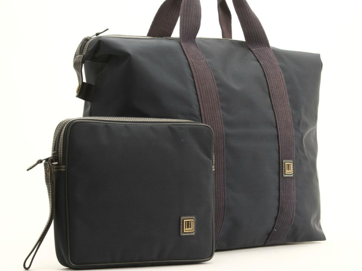 1円 ダンヒル ボストン メンズ ビジネス セカンド バッグ 大型 旅行 出張 軽量 ネイビー クラッチ ハンド トート A4 Y29(かばん、バッグ)｜売買されたオークション情報、yahoo ...