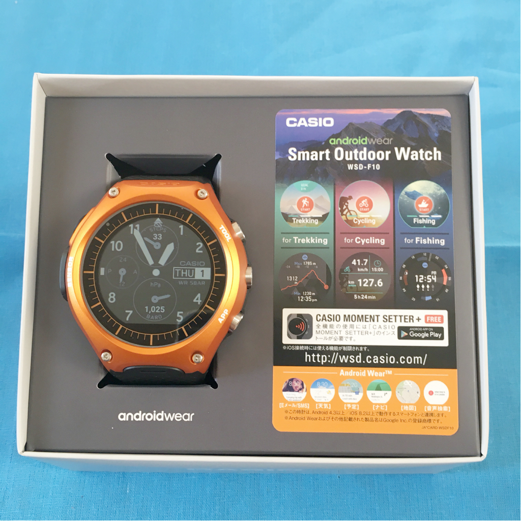 100スタ カシオ Smart Outdoor Watch WSD- F10 スマートウォッチ(PRO TREK)｜売買されたオークション情報、yahooの商品情報をアーカイブ公開 ...