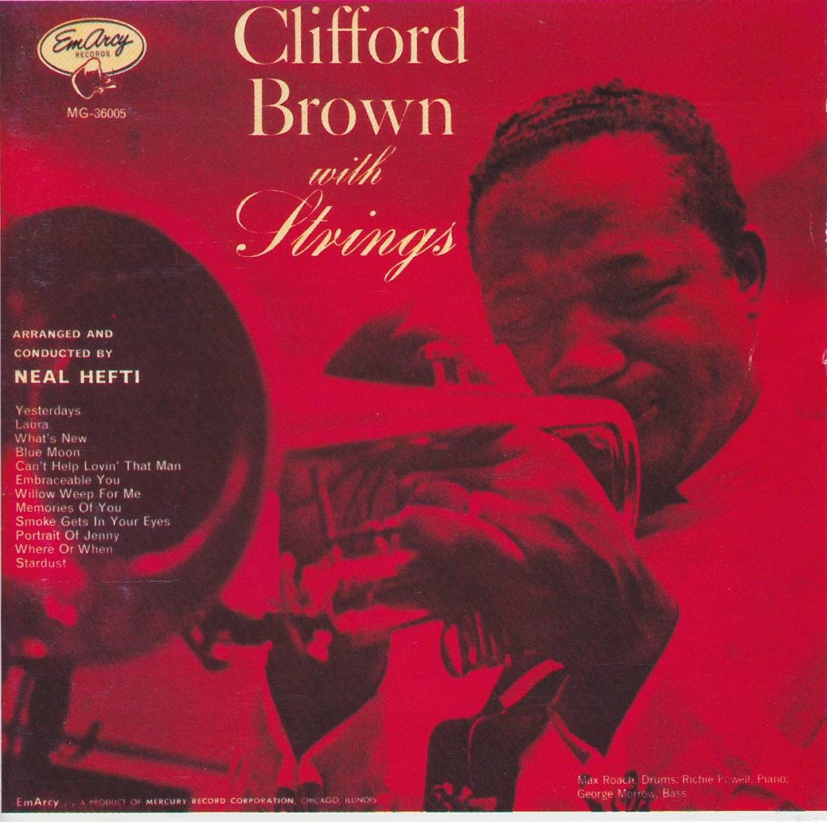 クリフォード ブラウン ウィズ ストリングス CLIFFORD BROWN WITH STRINGS CD(ジャズ一般)｜売買されたオークション情報、yahooの商品情報をアーカイブ公開 ...