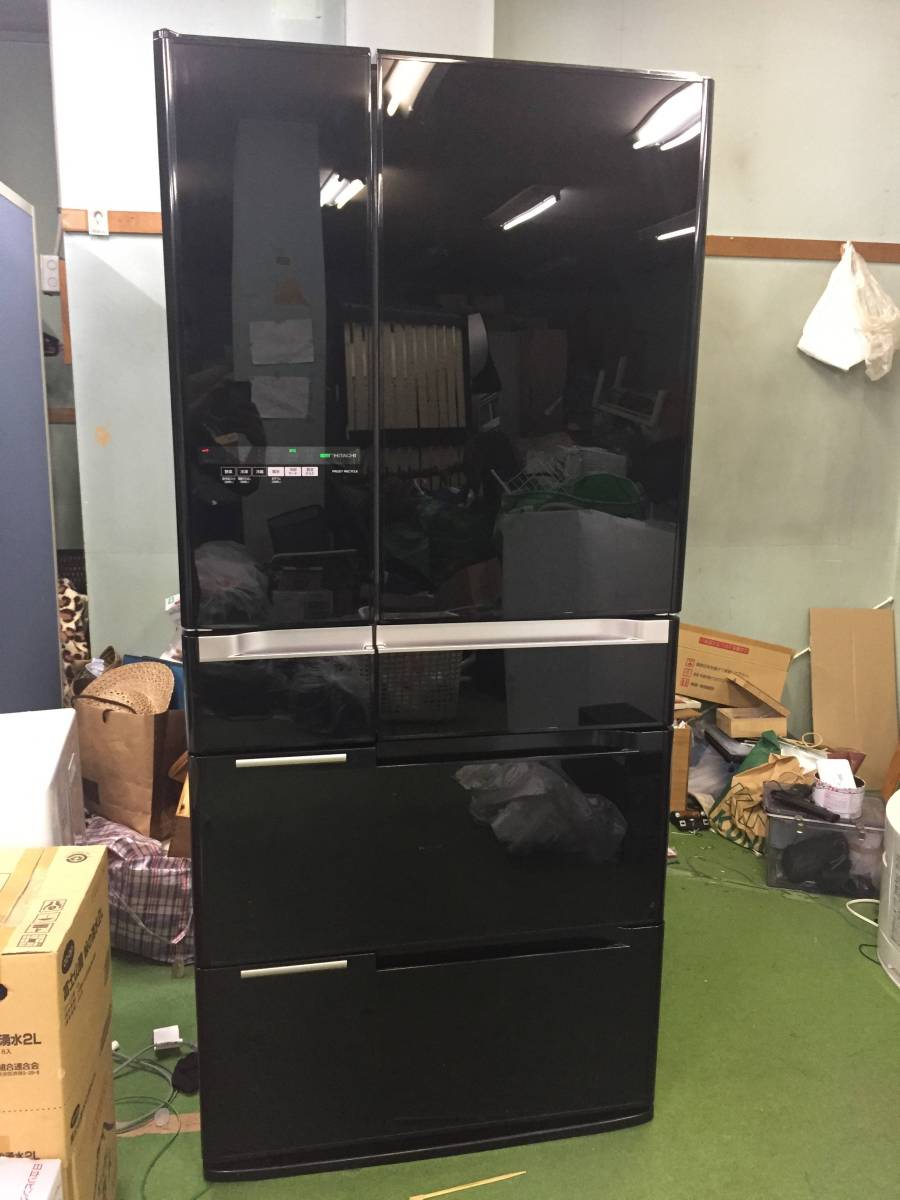 日立冷凍冷蔵庫 R-B6700-1 XK 型 真空チルド 670L 2012年製(500リットル以上)｜売買されたオークション情報、yahoo ...