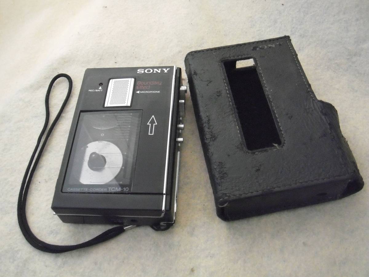 SONY カセットプレーヤー ジャンク ブラック TCM-10 KK-1222-5(録音、再生)｜売買されたオークション情報、yahooの商品 ...