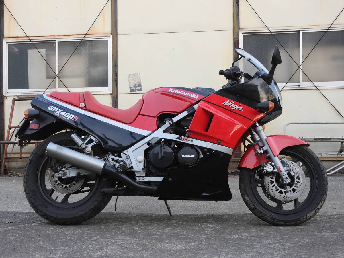 昭和61年 カワサキ GPZ400R ニンジャ ZX400D レストアベース(カワサキ)｜売買されたオークション情報、yahooの商品情報を ...