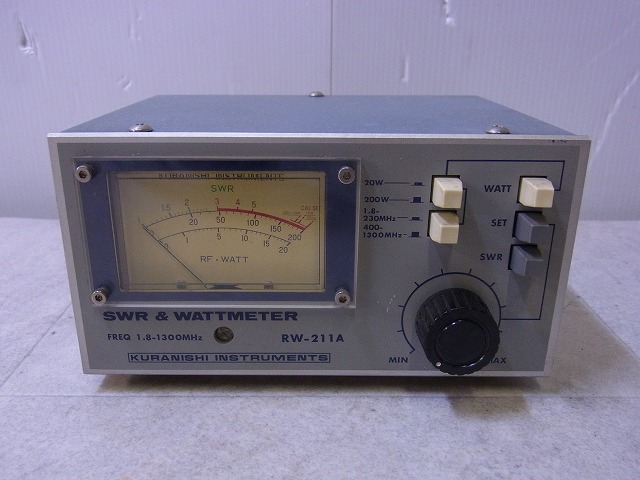 SWR計 クラニシ RW-211A 1.8 1300MHz/棚X233/1(アクセサリ)｜売買されたオークション情報、yahooの商品情報を ...