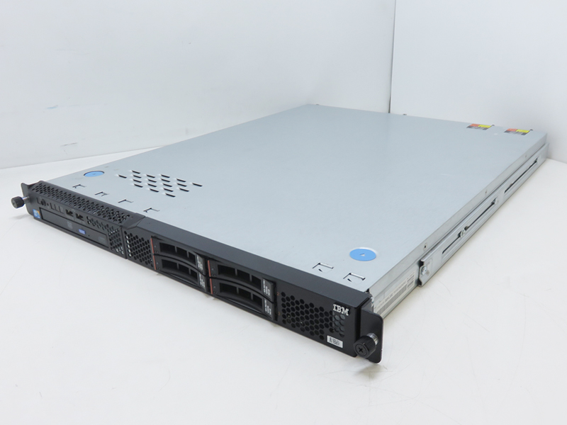 IBM System x3250 M4 Quad-Core Xeon E3-1220V2 3.1GHz 4コア /4GB/500GBx4 ...