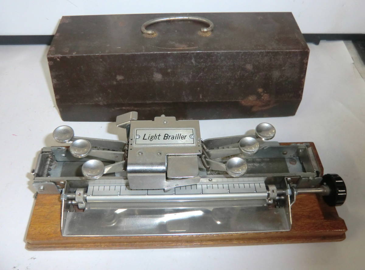 弘誓社 Light Brailler ライトブレーラー 点字タイプライター o3(タイプライター)｜売買されたオークション情報、yahooの ...