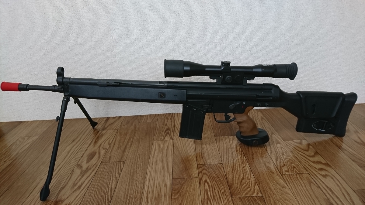 東京マルイ電動ガン スナイパーライフル PSG-1 SR9-TCカスタム 山猫は眠らないリチャード ミラー仕様(電動ガン)｜売買された ...