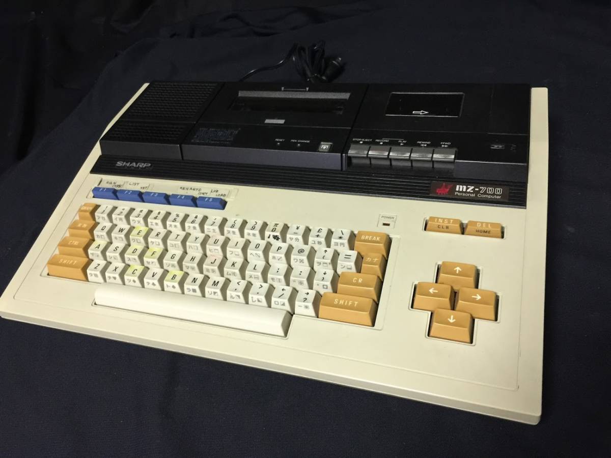 シャープ SHARP MZ-700 MZ-721 初期 パーソナルコンピューター オールドPC み 最落無し(パソコン)｜売買された ...