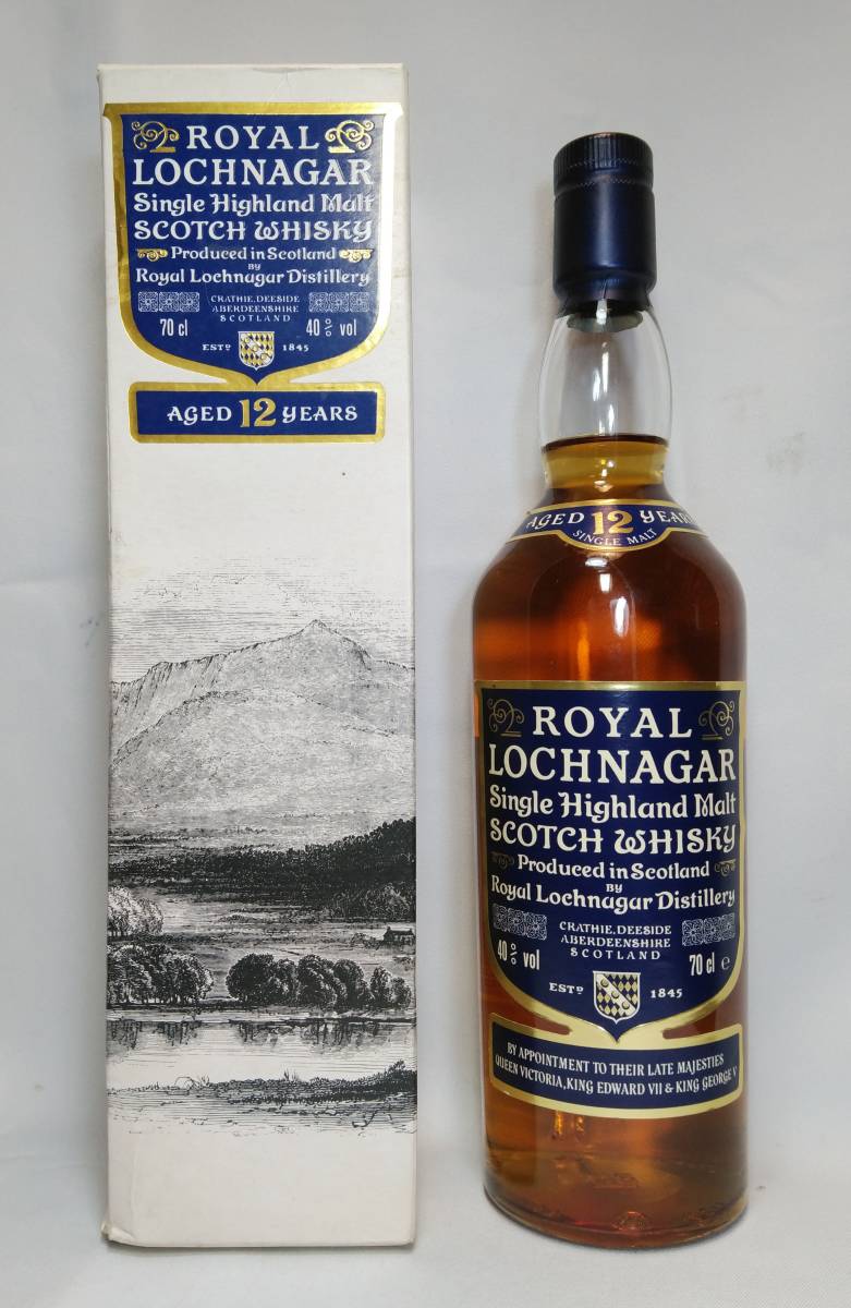 在庫ラスト1本 ロイヤルロッホナガー12年 40度 700ml ROYAL LOCHNAGER 12years old(ハイランド)｜売買され ...