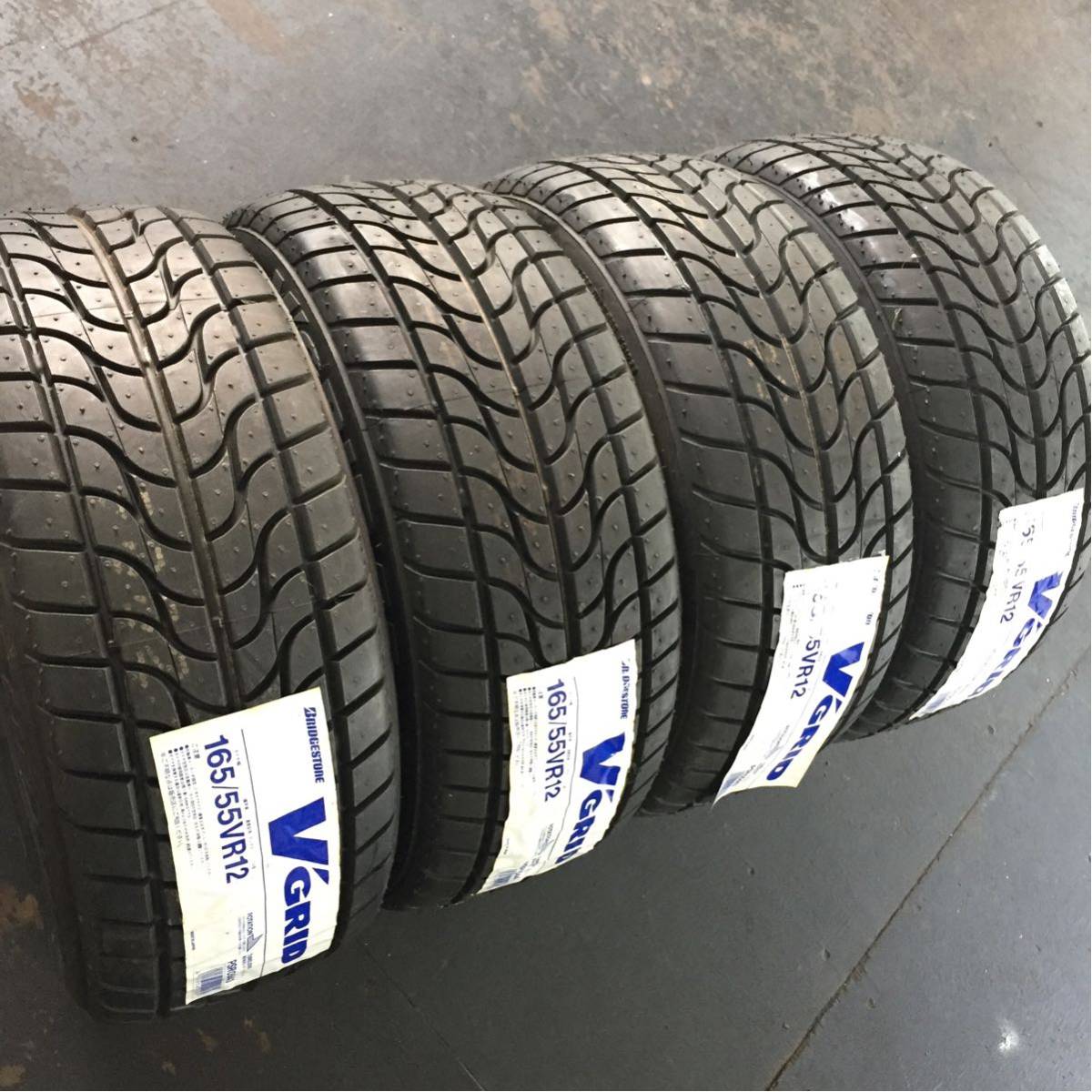 165/55R12 4本／BS V'GRID 55 2002年 込28000円(中古品)｜売買されたオークション情報、yahooの商品情報を ...