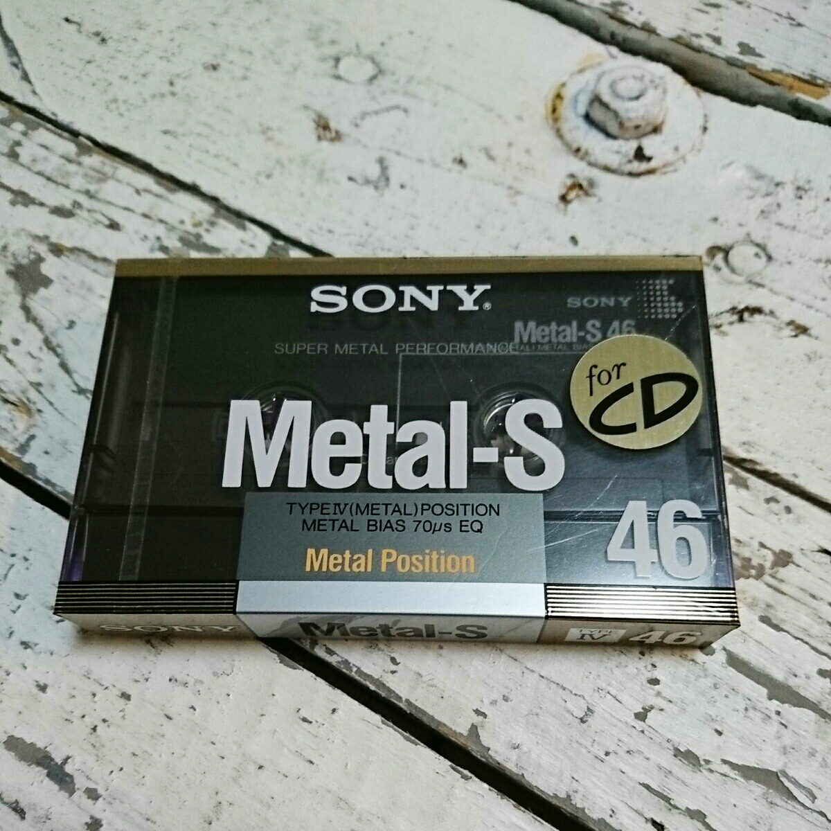 ソニー SONY カセットテープ Metal-S 46 TYPE Ⅳ メタル ポジション 1本(カセットテープ)｜売買されたオークション情報、yahooの商品情報をアーカイブ公開 ...