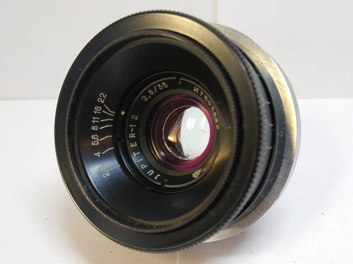 ほぼ のJupiter-12 ジュピターコンタックス BIOGON #849B(一眼カメラ用（マニュアルフォーカス）)｜売買されたオークション ...