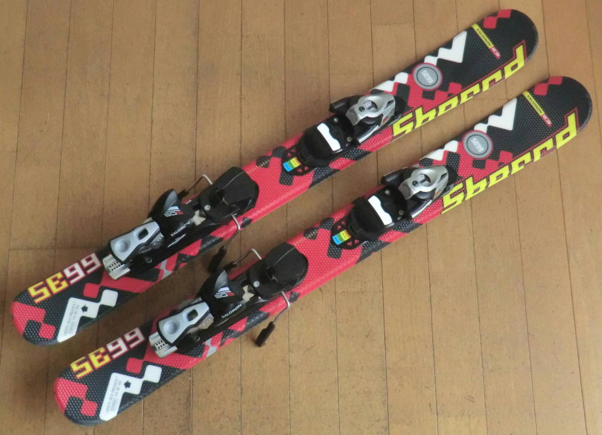 サロモン/SALOMON Sboard SB99 ショートスキー 99cm TWIN-TIP 調整ビン付 WAX済(スキーボード)｜売買された ...