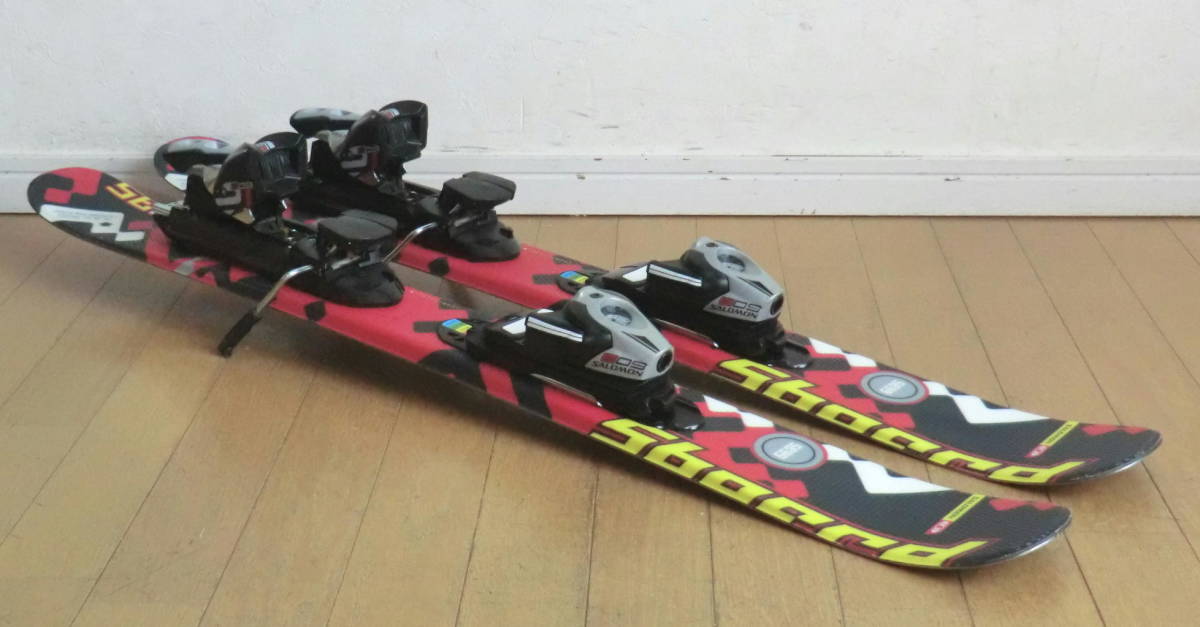 サロモン/SALOMON Sboard SB99 ショートスキー 99cm TWIN-TIP 調整ビン付 WAX済(スキーボード)｜売買された ...