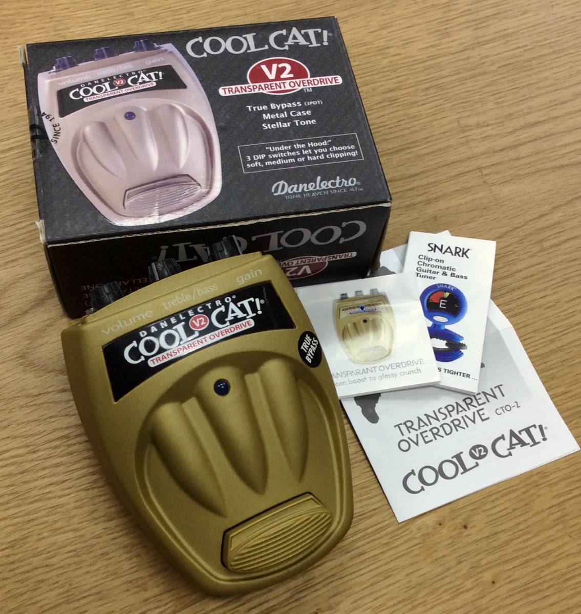 Danelectro COOL CAT TRANSPARENT CTO-2 オーバードライブ エフェクター ダンエレクトロン み SS ...