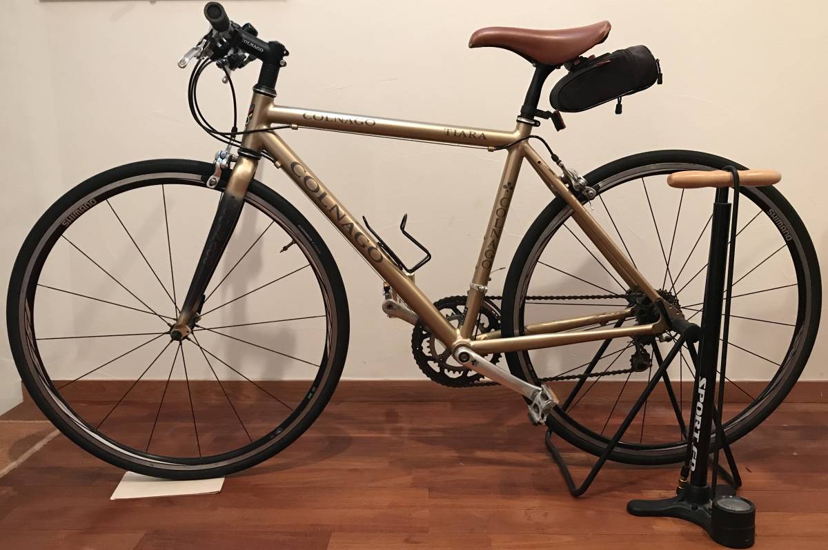 稀少 レア COLNAGO CROSS BIKE TIARA コルナゴ クロスバイク ティアラ シャンパンゴールド(440mm～)｜売買された ...