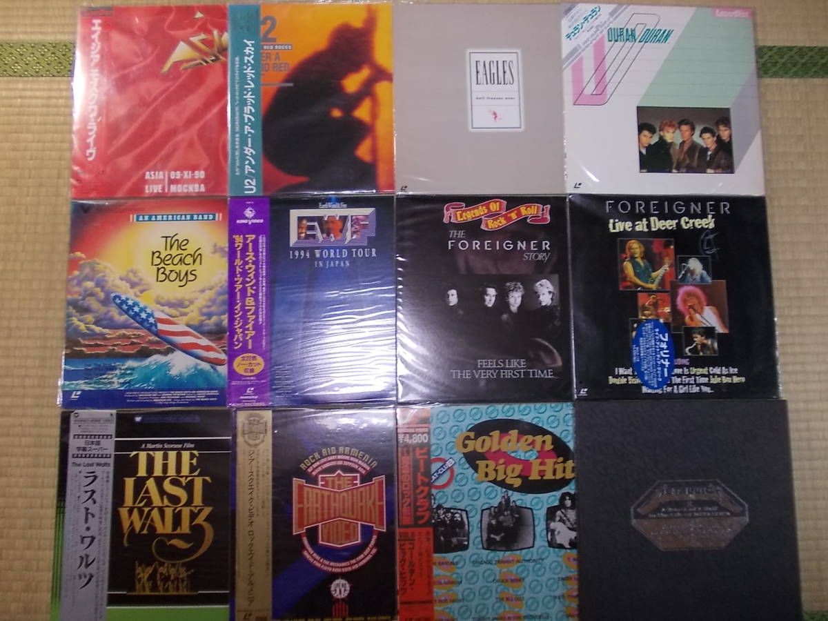 LD エイジア U2 デュラン デュラン イーグルス ザ ビーチ ボーイズ アース ウィンド＆ファイヤー フォリナー他 14LD(ロック、ポップス一般)｜売買されたオークション情報、yahoo ...