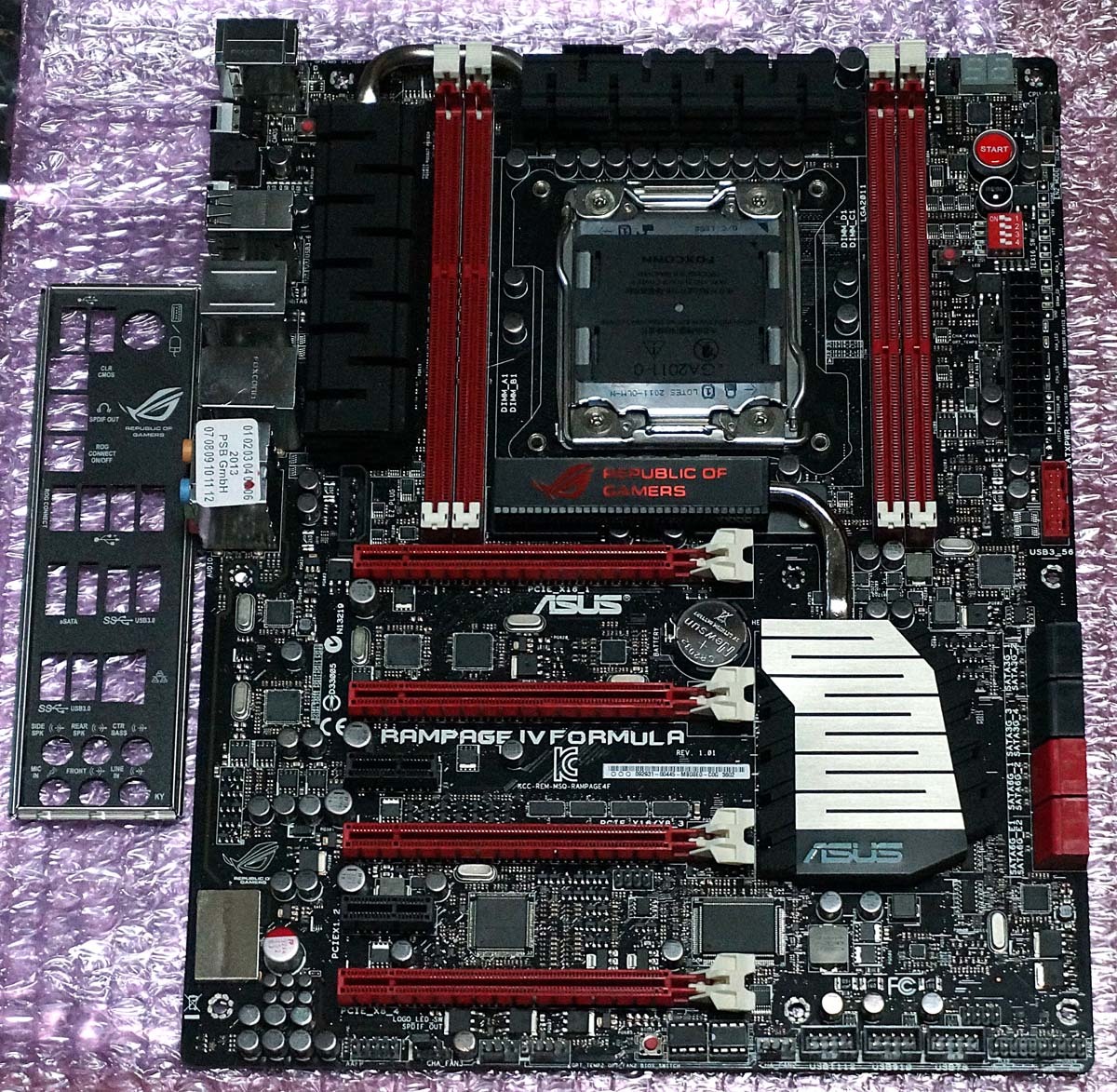 ASUS RAMPAGE IV FORMULA LGA2011 Intel X79 マザーボード(ASUSTeK)｜売買されたオークション情報 ...
