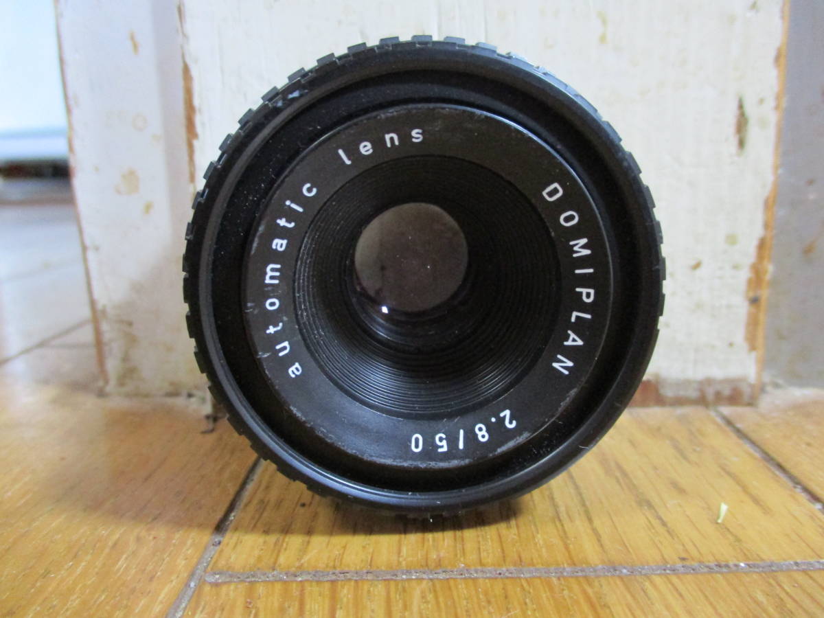 東ドイツ製 DOMIPLAN 2.8/50 automatic lens Meyer-Optik Gorlitz Domiplan 2.8 ...