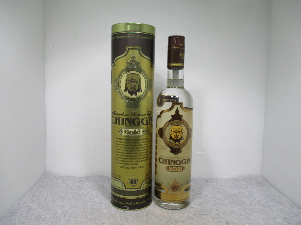 CHINGGIS GOLD チンギス ゴールド モンゴル ウォッカ 箱入 古酒 750ml T3179(ウォッカ)｜売買されたオークション情報 ...