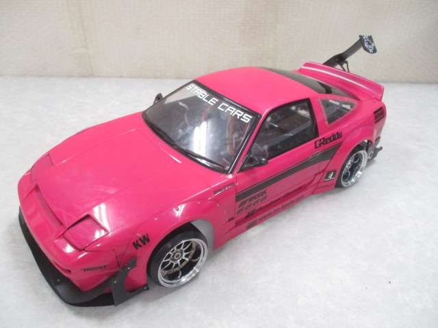 RC 4WD ベルトドライブ ドリフトシャーシD-LINK ブラシレスモーター 8.5T キーエンス アンプ 180SX ボディ 他(その他 ...