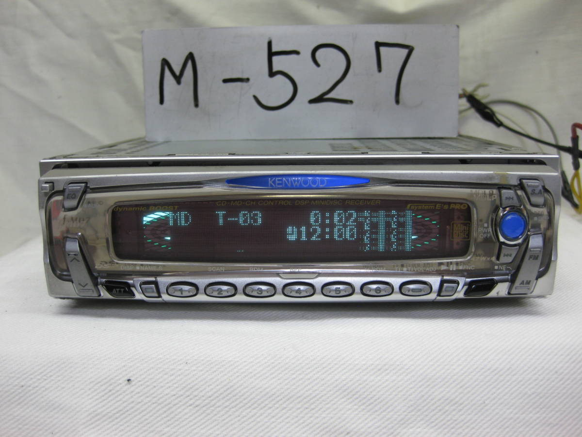 M-527 KENWOOD f-MD7 MDLP AUX 1Dサイズ MDデッキ 故障品(ケンウッド)｜売買されたオークション情報、yahoo ...