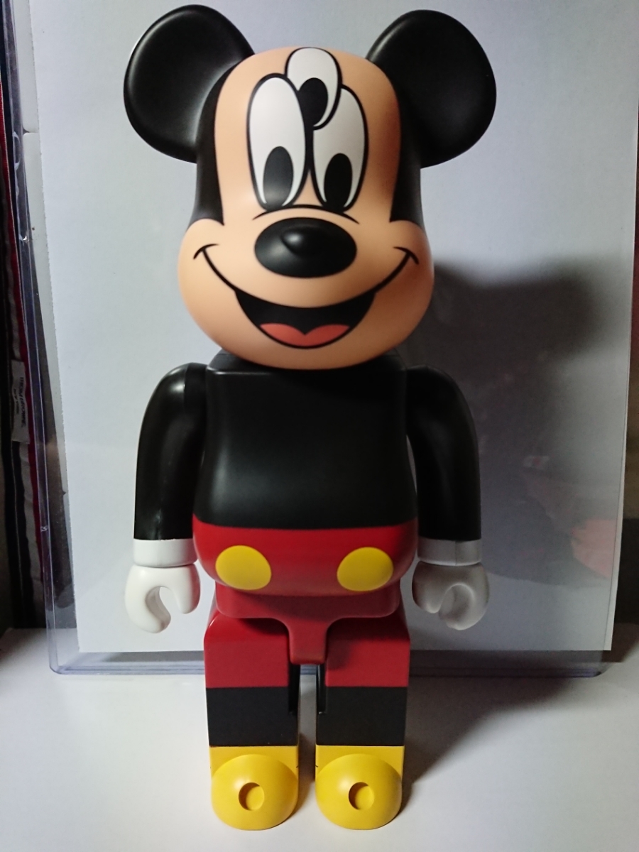 BE@RBRICK 400％ MICKEY MOUSE Chicken Little Ver. 三つ目ミッキー CLOT DISNEY ...