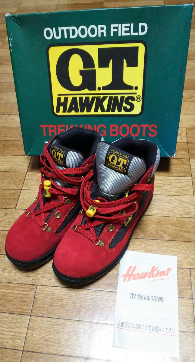 GT HAWKINS ホーキンス アウトドア ワーク マウンテン ブーツ 靴 トレッキングシューズ 登山靴 24cm GT-9001 J 登山 ...
