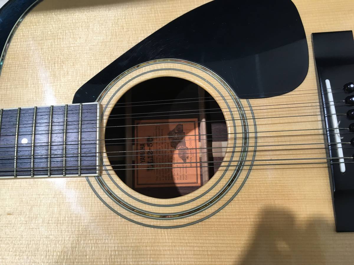 ケース付き ヤマハ YAMAHA 12弦アコースティックギター LL12-5D(ヤマハ)｜売買されたオークション情報、yahooの商品情報を ...