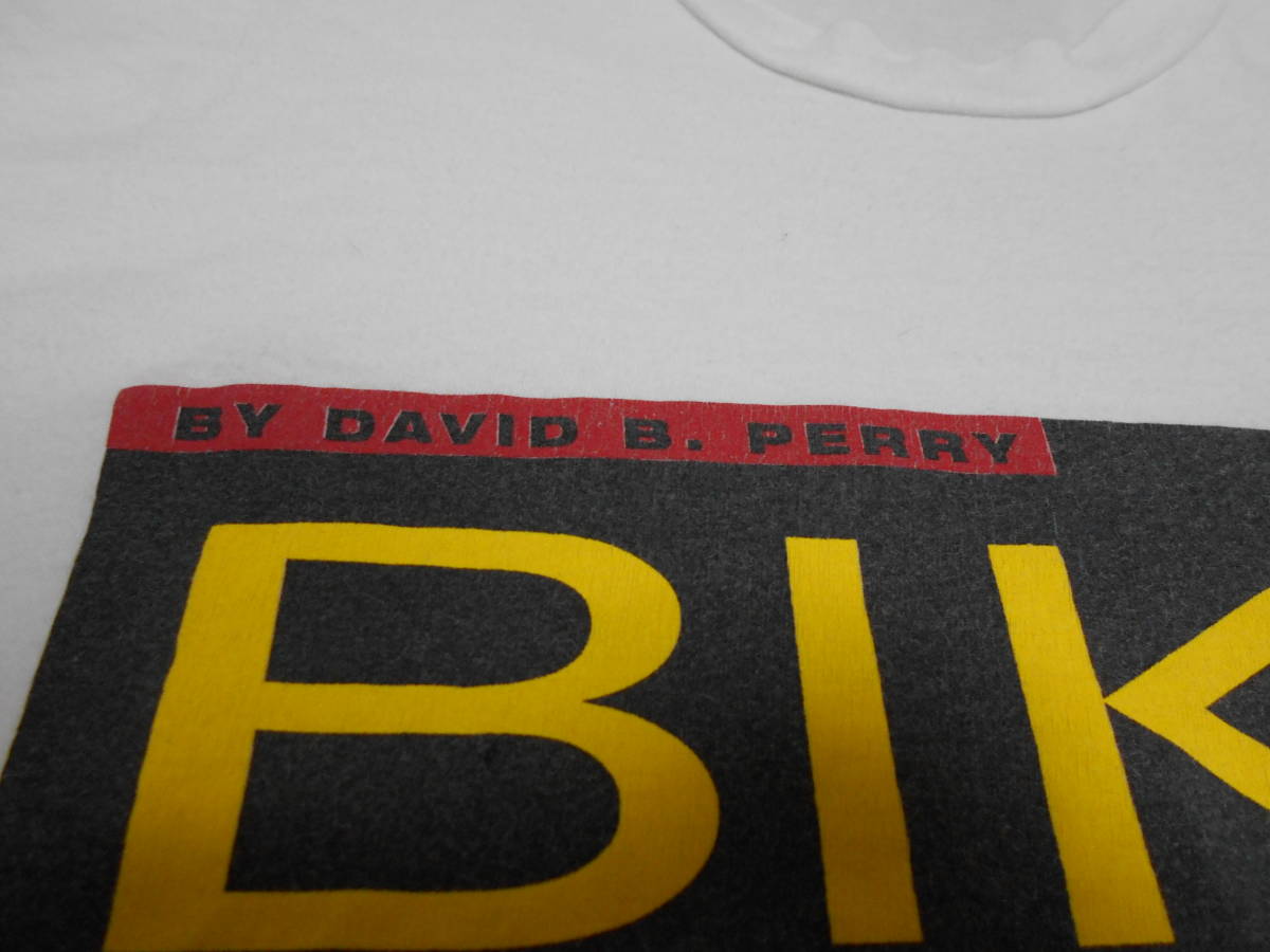 BIKE CULT DAVID B. PERRY Tシャツ 自転車バイシクル ピストバイク オールドスクール マウンテンバイク ...