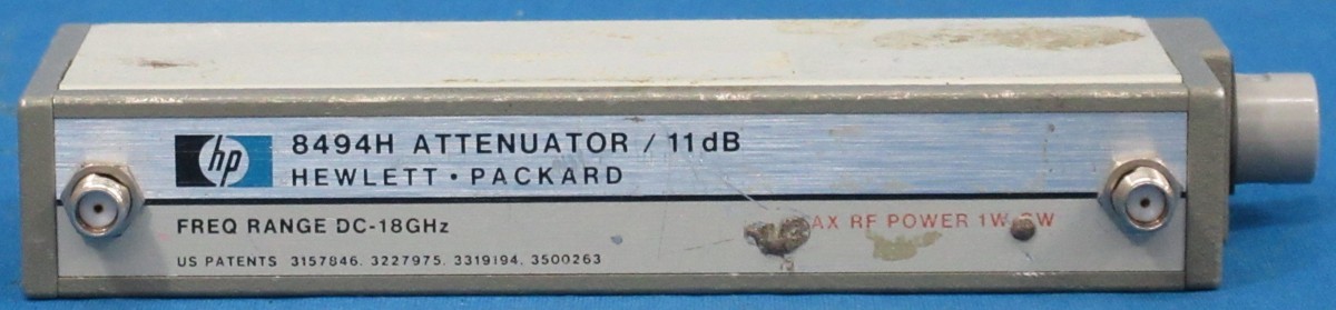 HP/Agilent 8494H Attenuator 11dB DC-18GHz 故障品(アマチュア無線)｜売買されたオークション情報 ...