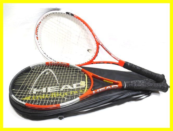 HEAD LIQUIDMETAL Radical FXP radical team 硬式テニスラケット 2本 ヘッド フレックスパワー ...