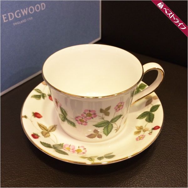 1円 本物 ウェッジウッド WG ワイルドストロベリー C&S ペアカップ 2客 024(ウェッジウッド)｜売買されたオークション情報、yahooの商品情報をアーカイブ公開 - オークファン ...