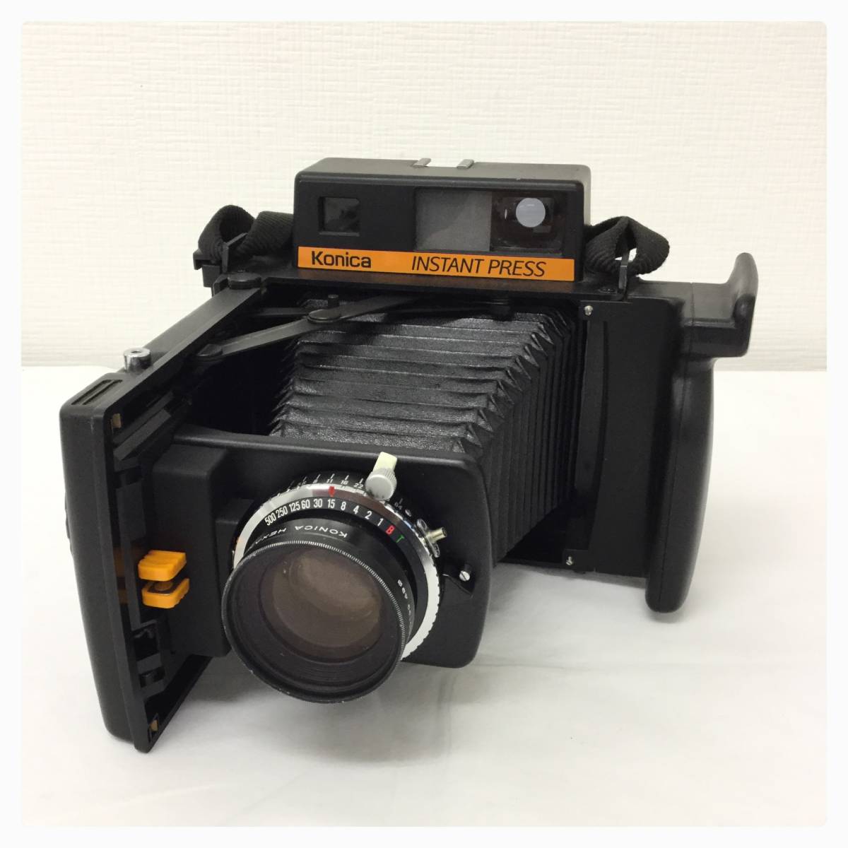 Konica コニカ INSTANT PRESS インスタントプレス 折りたたみ式 蛇腹カメラ ポラロイドカメラ(中判)｜売買された ...