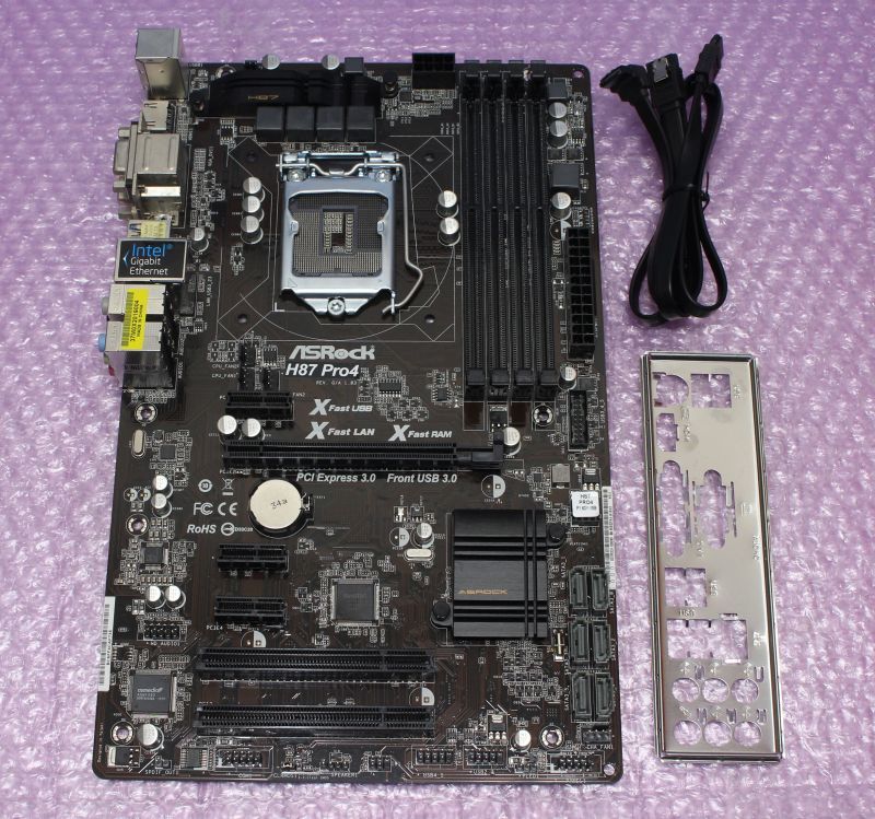 ASRock H87 PRO4 Intel H87 /LGA1150 ATX(PC/AT互換機)｜売買されたオークション情報、yahooの商品 ...